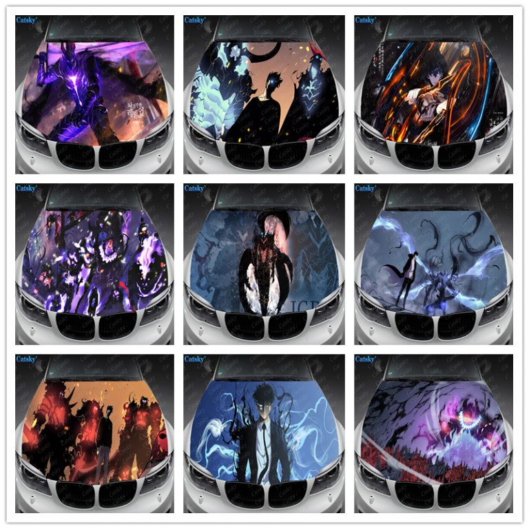 10/30/50pcs Anime Solo Leveling Stickers - Solo Leveling Merch